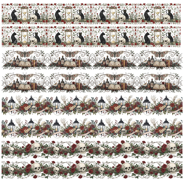 Gothic Borders UV DTF Decal sheet 2 Design Options – Kraft Craze