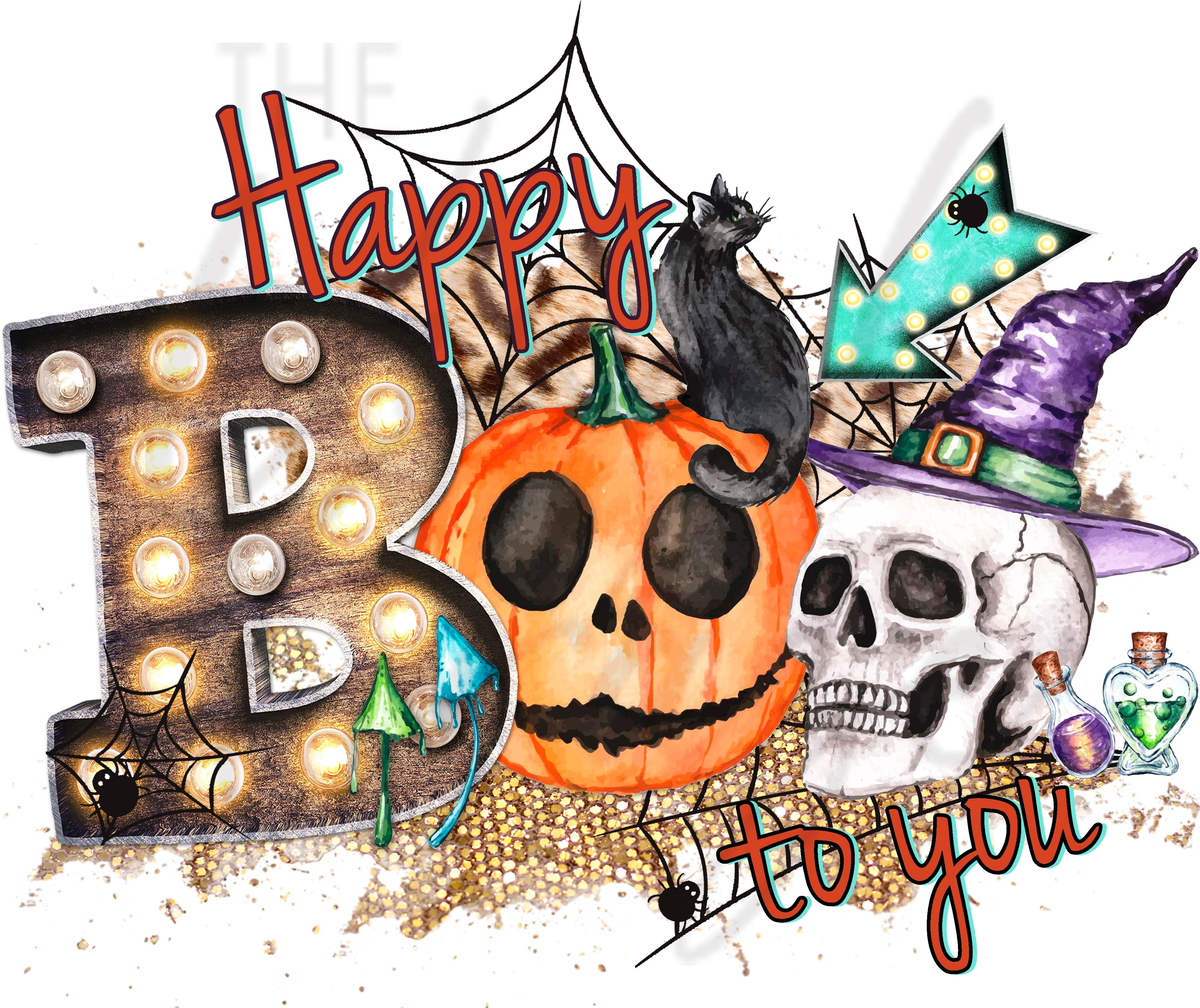 Happy Boo To You UV DTF Decal – Kraft Craze