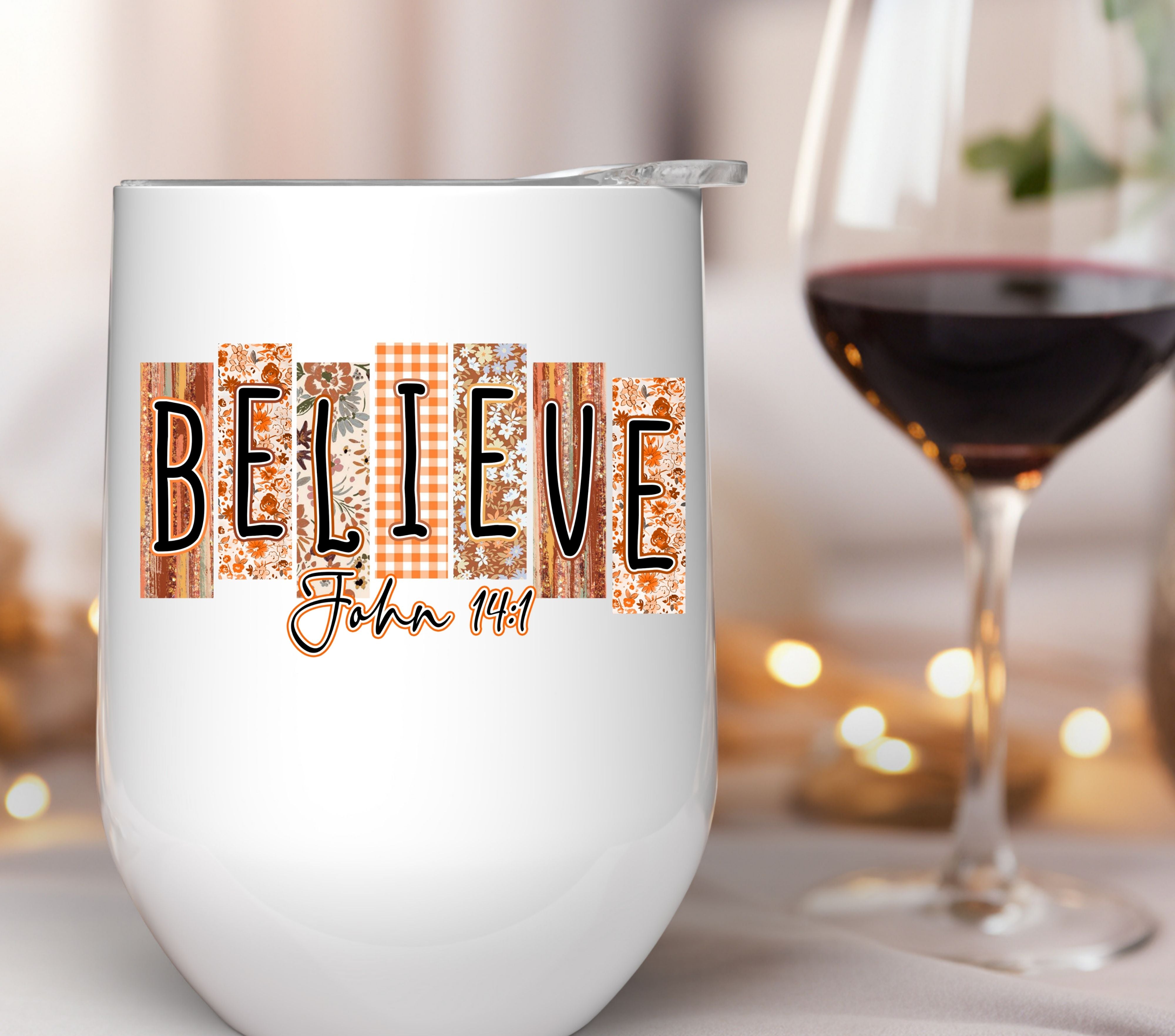 Believe Fall UV DTF Decals – Kraft Craze