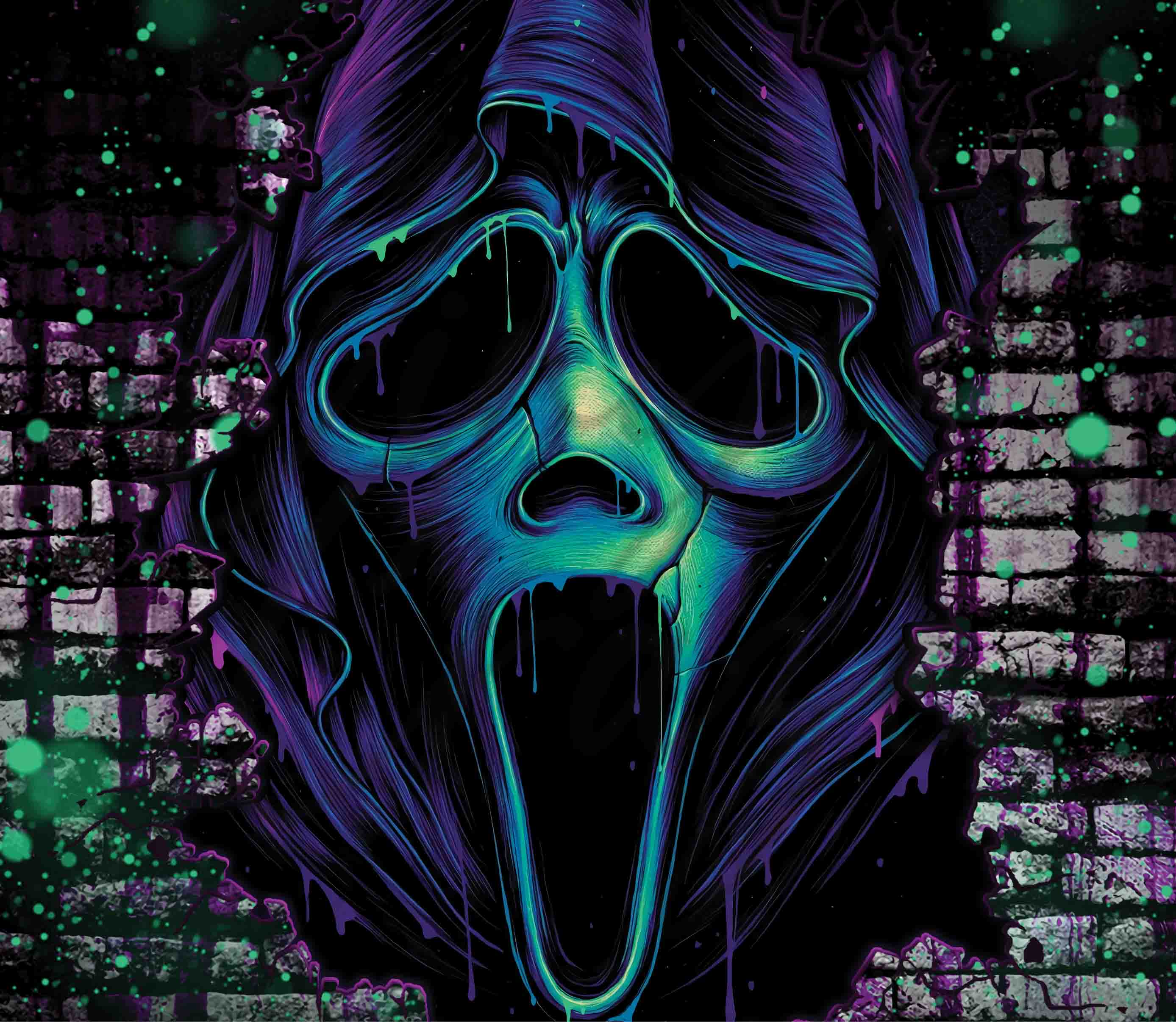 Scream 20 or 30 oz Skinny Adhesive Vinyl Wrap – Kraft Craze