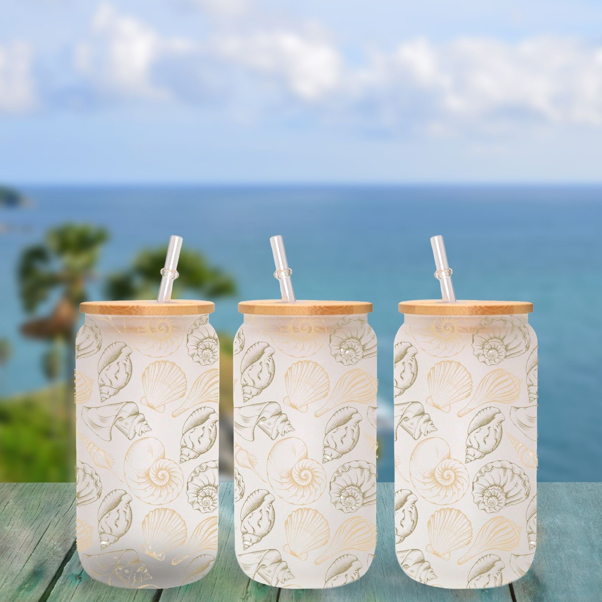 Shell Yeah 16oz UV DTF Libbey Wrap – Kraft Craze