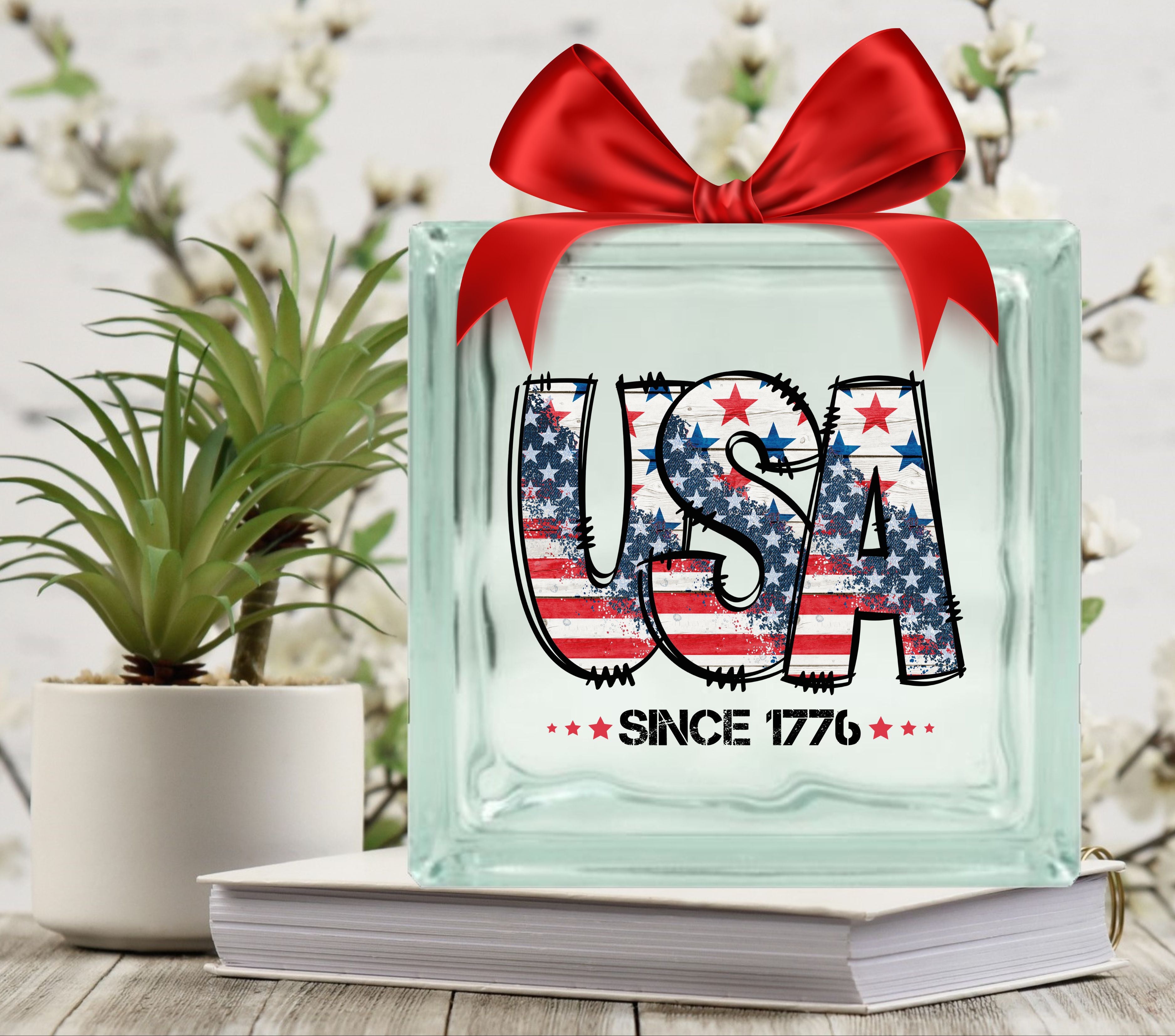 Since 1776 Glass Block Decal – Kraft Craze