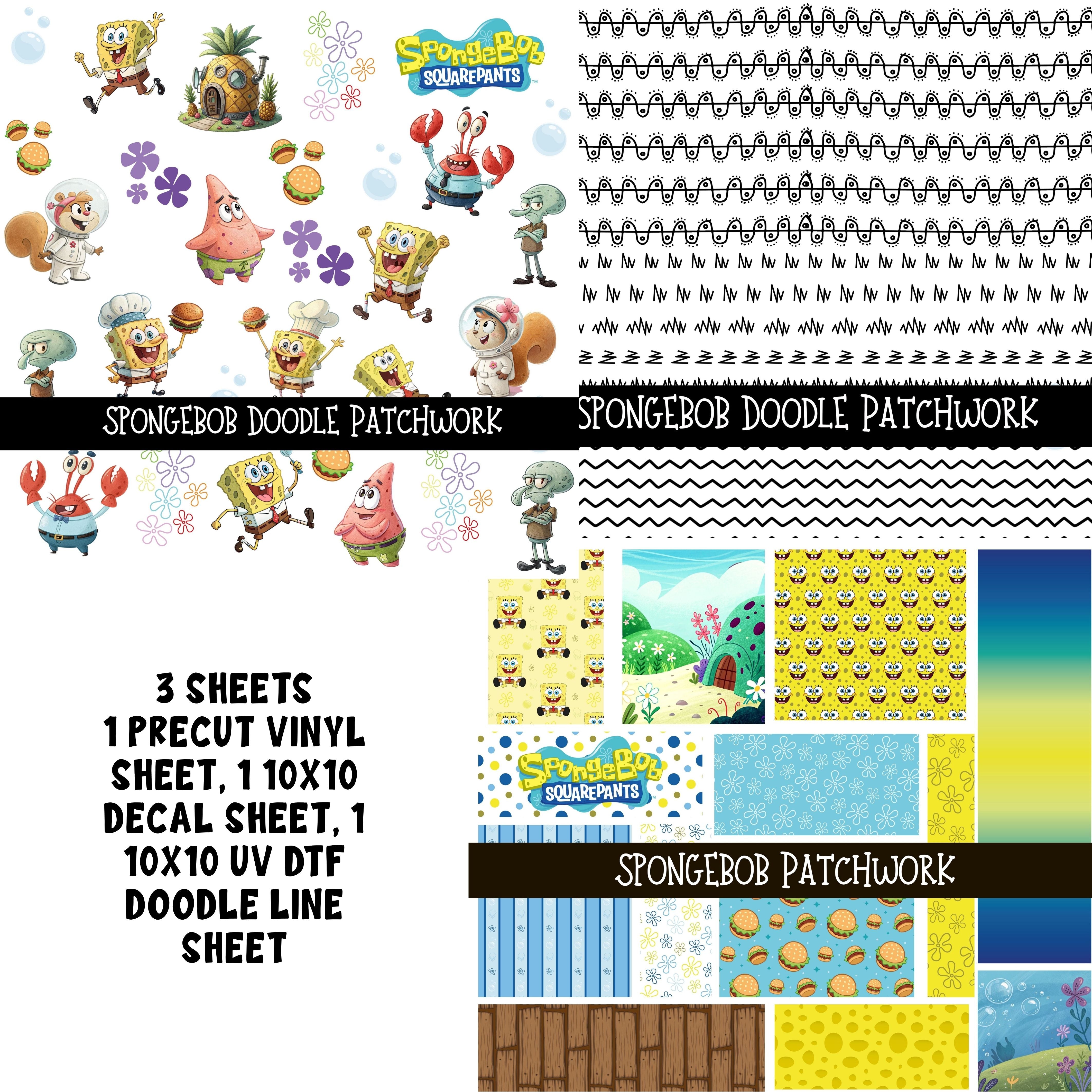 Sponge Doodle Patchwork Set – Kraft Craze