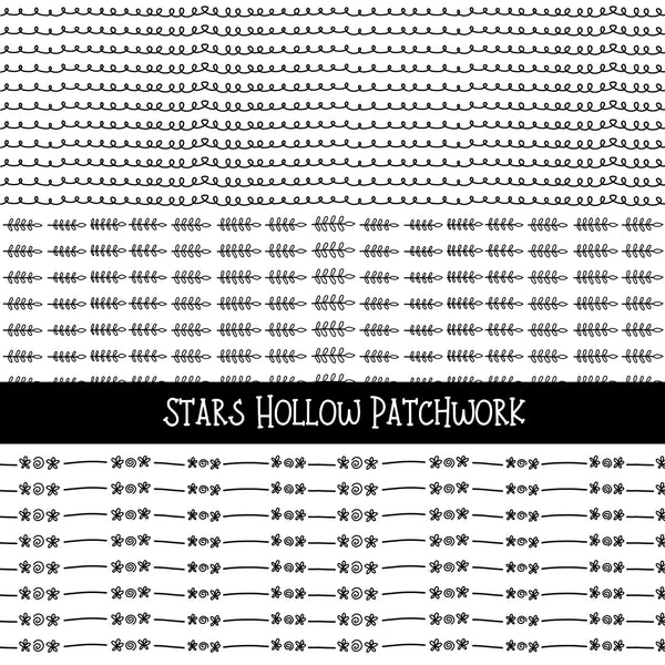 Stars Hollow Doodle Patchwork Set – Kraft Craze