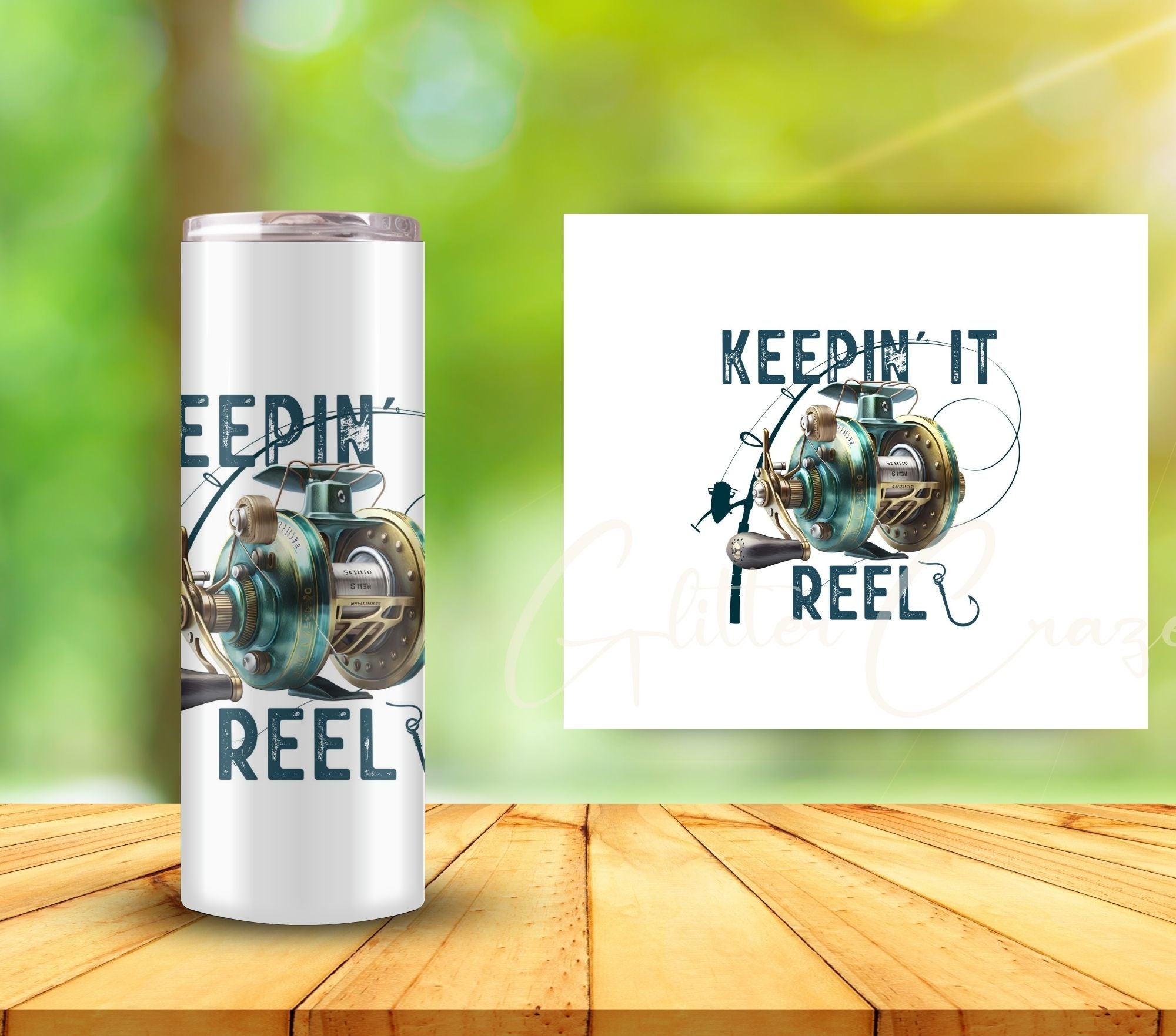 Keeping it reel uv dtf decals – Kraft Craze