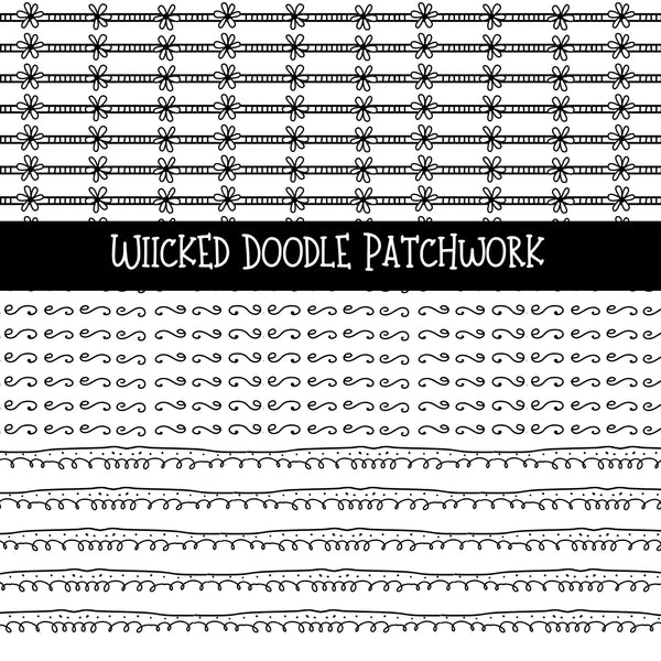 Wicked Doodle Patchwork Set – Kraft Craze
